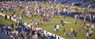 Colts 2015 Mini Camp: Fan Experience