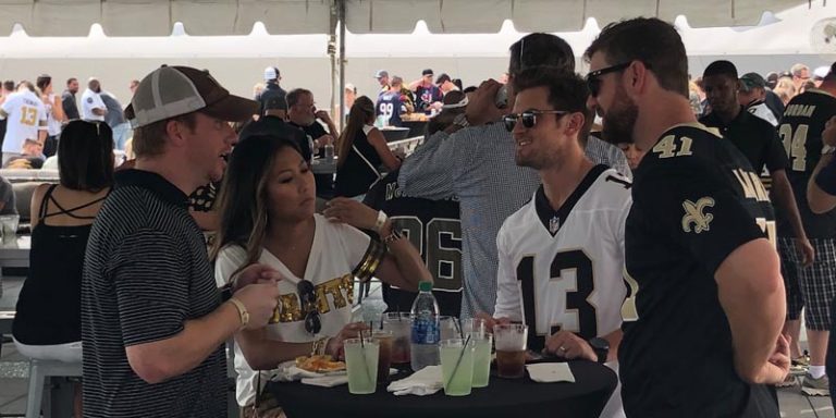 Saints VIP Tailgate - Bullseye Event Group